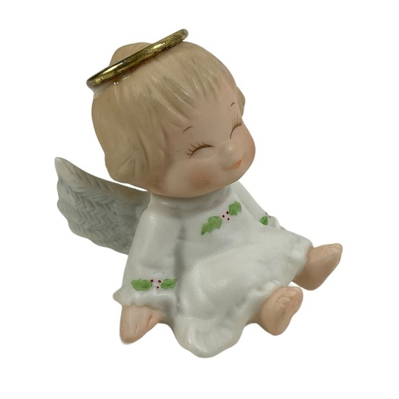 Enesco | Holiday | 987 Morehead Enesco Baby Angel Figurine Christmas ...